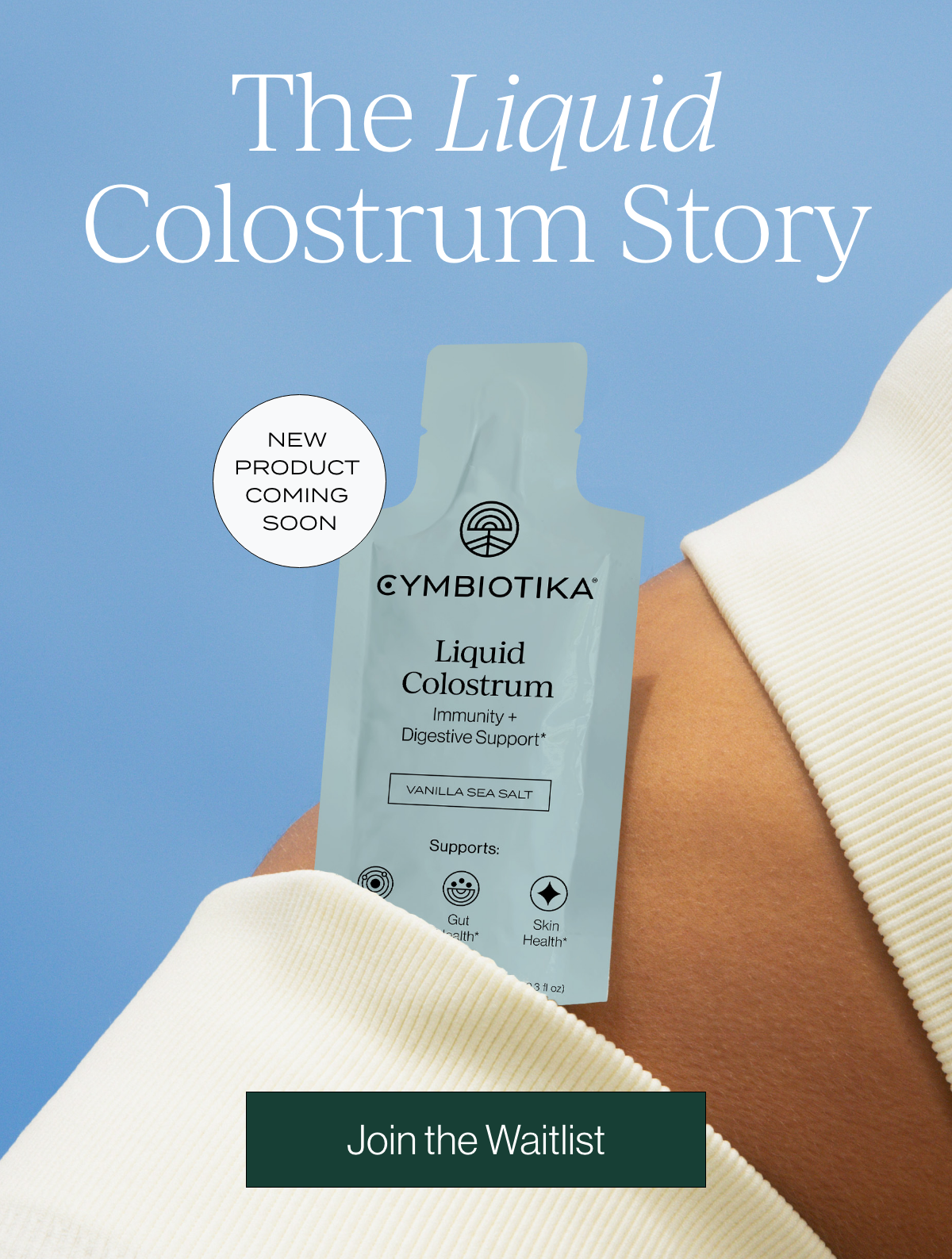 Cymbiotika: The story behind Liquid Colostrum 🥛 | Milled