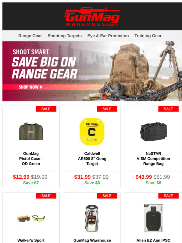 GunMag Warehouse: Upgrade Your Range Gear | GunMag Pistol Case for $13 | Milled