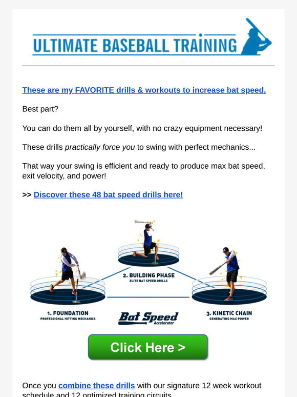 Ultimate Baseball Training: My Favorite Drills & Workouts to Increase ...