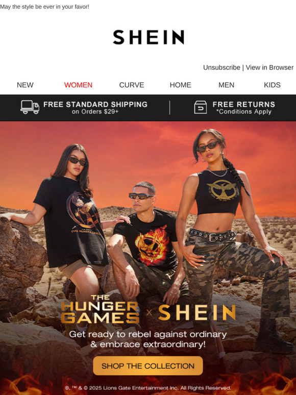 SHEIN: The Hunger Games x SHEIN Is Here! 🏹 Are You Ready? | Milled