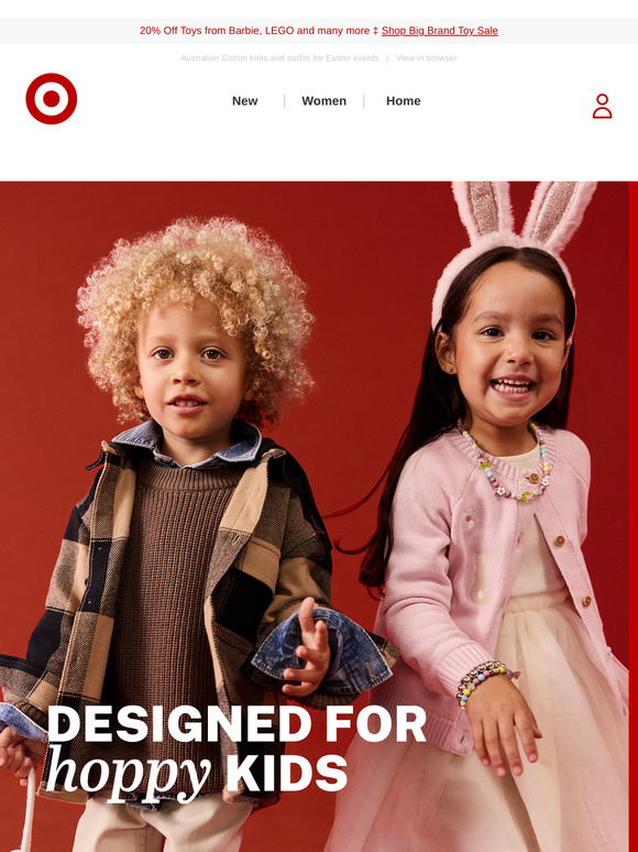 Target: Designed for hoppy kids 🐰 | Milled
