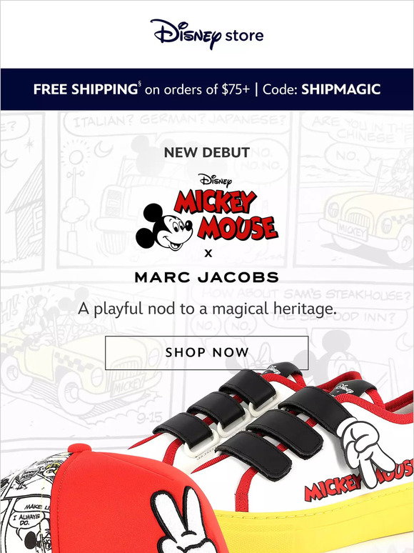 Disney: NEW Disney’s Mickey Mouse x Marc Jacobs Collection 👀 | Milled
