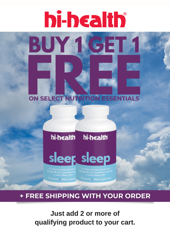 Hi-Health: Grab 2 for 1 on Hi-Health Essentials! | Milled
