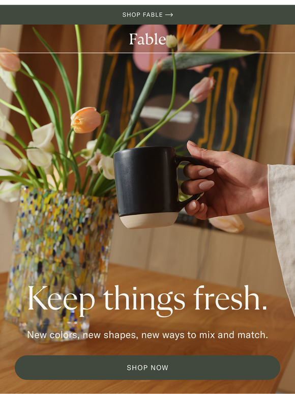 Fable: Fresh Colors, Fresh Shapes 🤍 | Milled