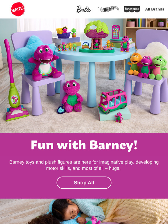 Mattel: New Barney Collection exclusively at Walmart! | Milled