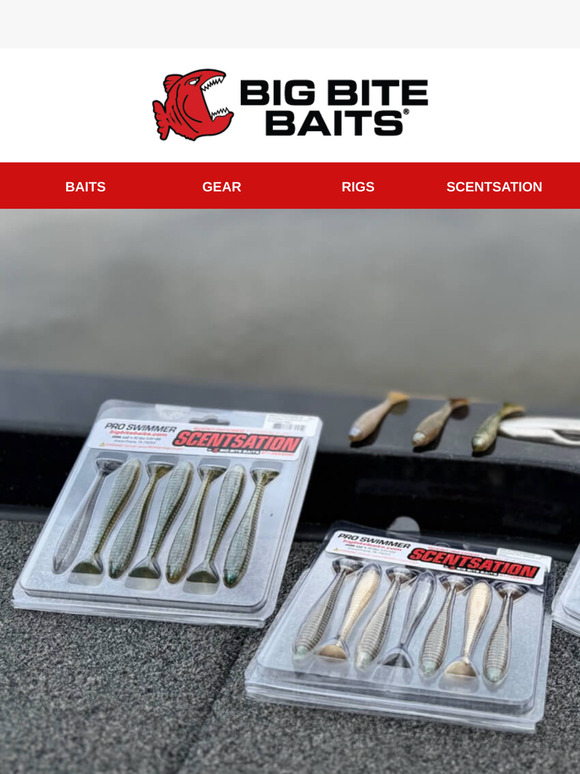 Big Bite Baits: Upgrade Your Swimbait Game with Scentsation | Milled