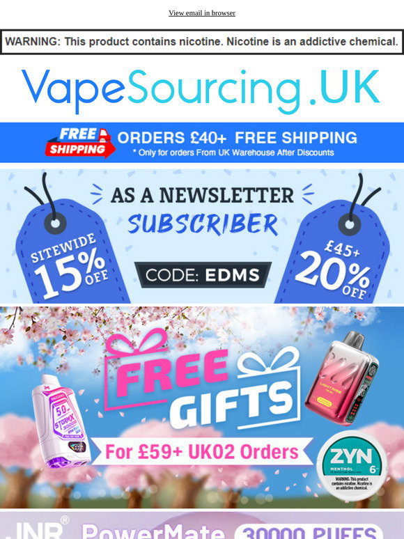 Vapesourcing: New In Stock→Powermate 30K coupled with Power Bank | Milled