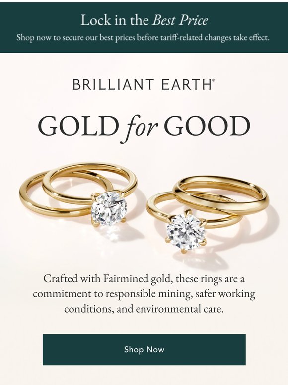 Brilliant Earth Email Newsletters: Shop Sales, Discounts, and Coupon Codes
