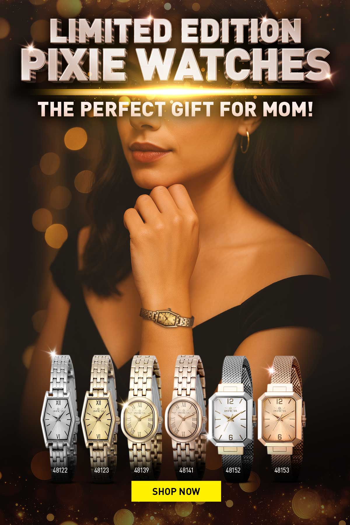Invicta: LIMITED EDITION Pixie Watches Just in Time for MOTHER'S DAY 💥🎁 ...