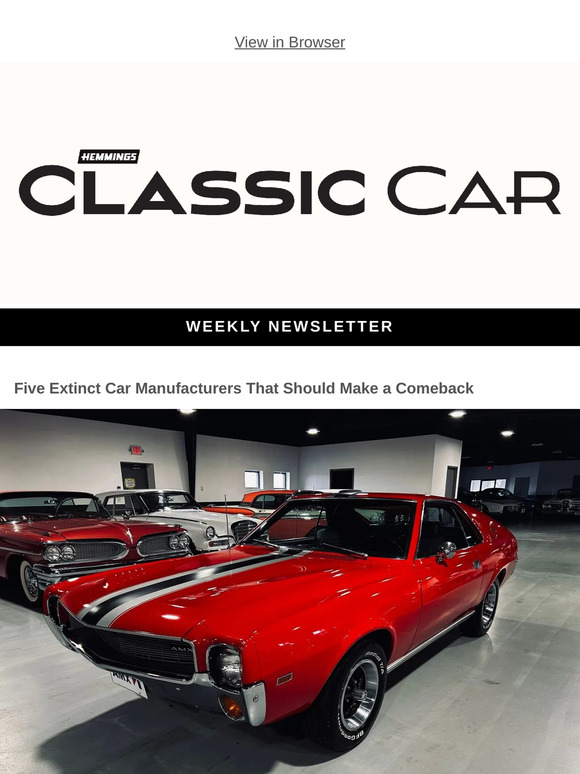 Hemmings: Five Extinct Car Manufacturers That Should Make a Comeback ...