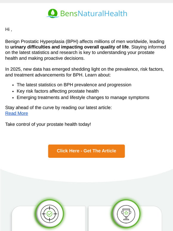 Ben's Natural Health: BPH Statistics - 2025: What You Need to Know | Milled