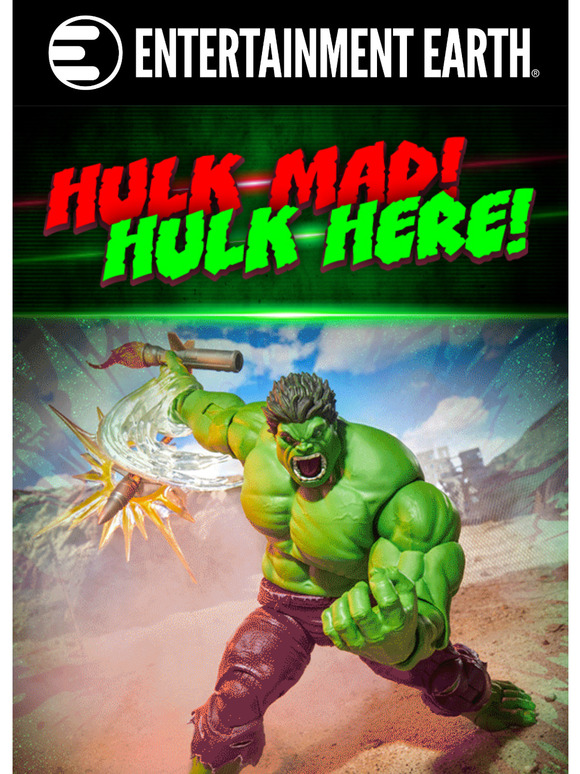 Entertainment Earth: 💥 WARNING: HULK RAMPAGE IMMINENT! | Milled