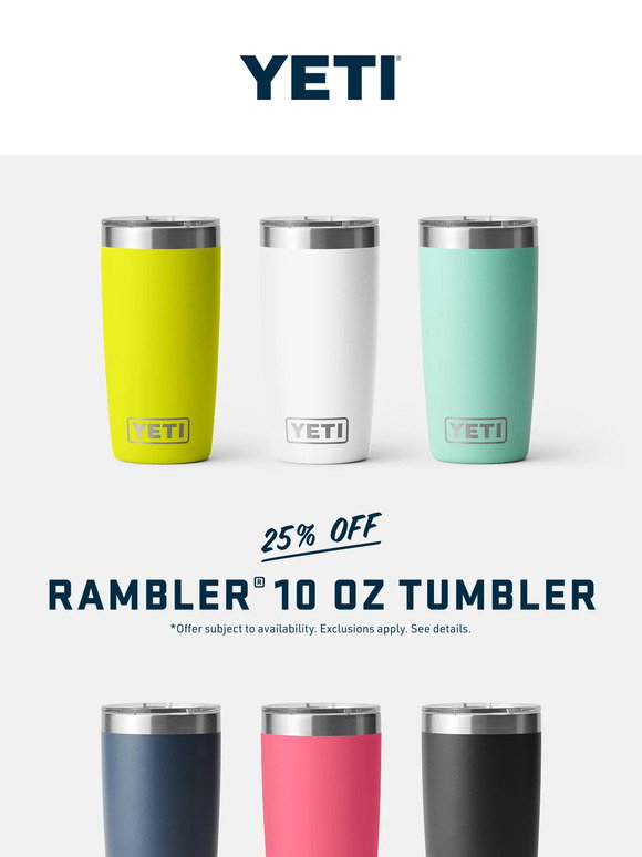 YETI Email Newsletters: Shop Sales, Discounts, and Coupon Codes