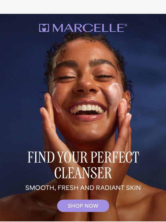 Marcelle: Find your perfect cleanser | Milled