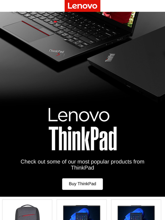Lenovo: 💻You'll be obsessed with these amazing ThinkPad products | Milled