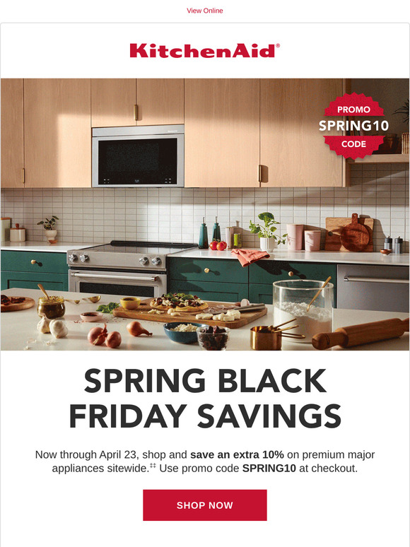 KitchenAid: Spring Black Friday savings have arrived 🎉 | Milled