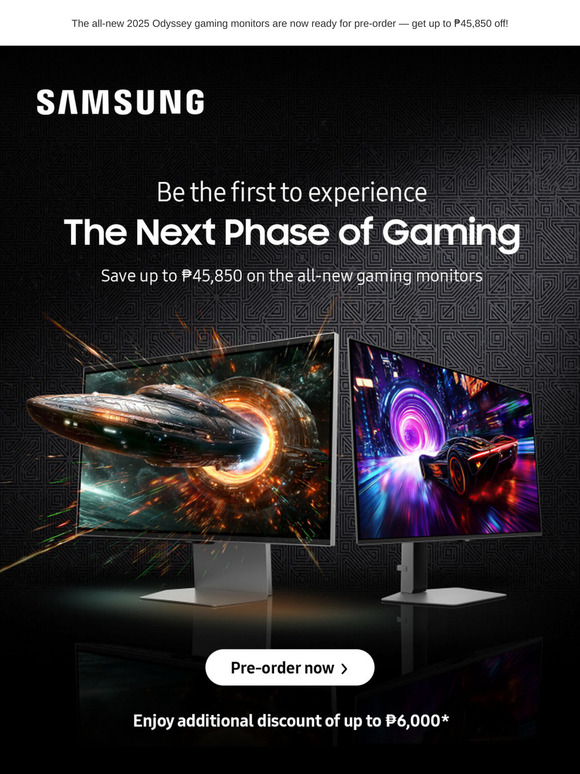 Samsung: Pre-order today and be the first to experience the 2025 ...