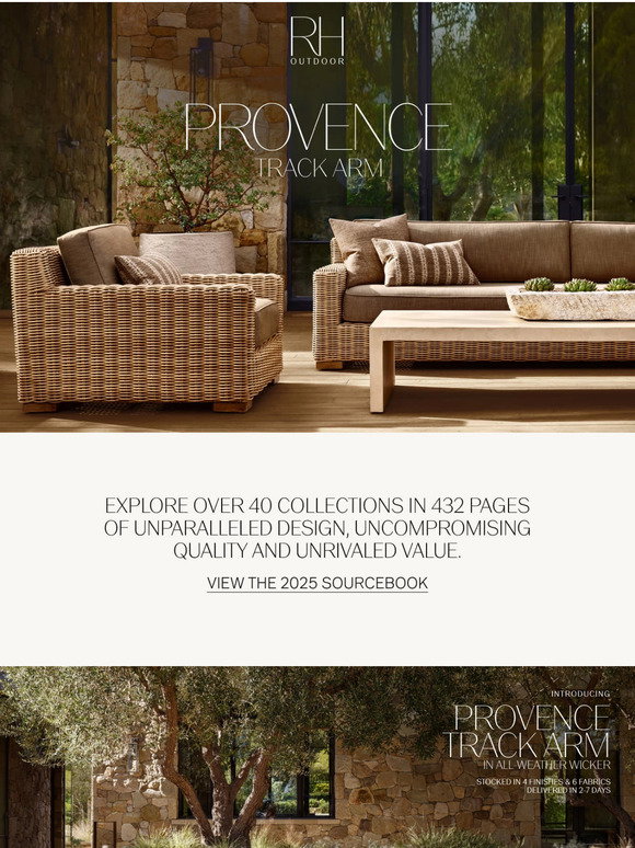 Restoration Hardware: Outdoor Collections in Classic Silhouettes ...