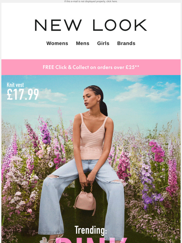 New Look Email Newsletters: Shop Sales, Discounts, and Coupon Codes