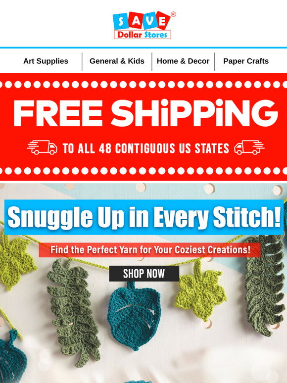 Save Dollar Stores: Knit, Crochet, Create! | Milled