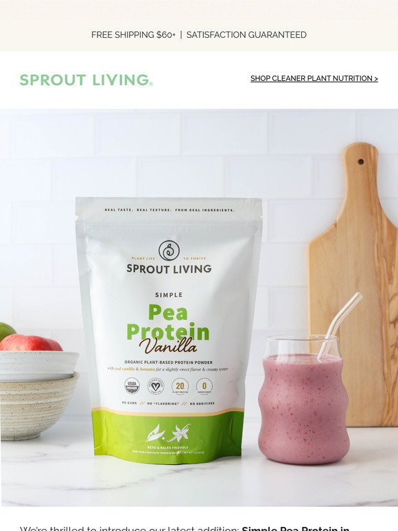 Sprout Living: Oh hey, new-new | Milled