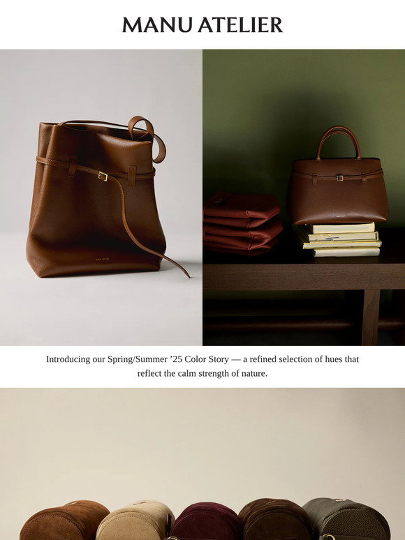 MANU Atelier: SS25 Color Story: A Palette Inspired by Earth, Light, and ...