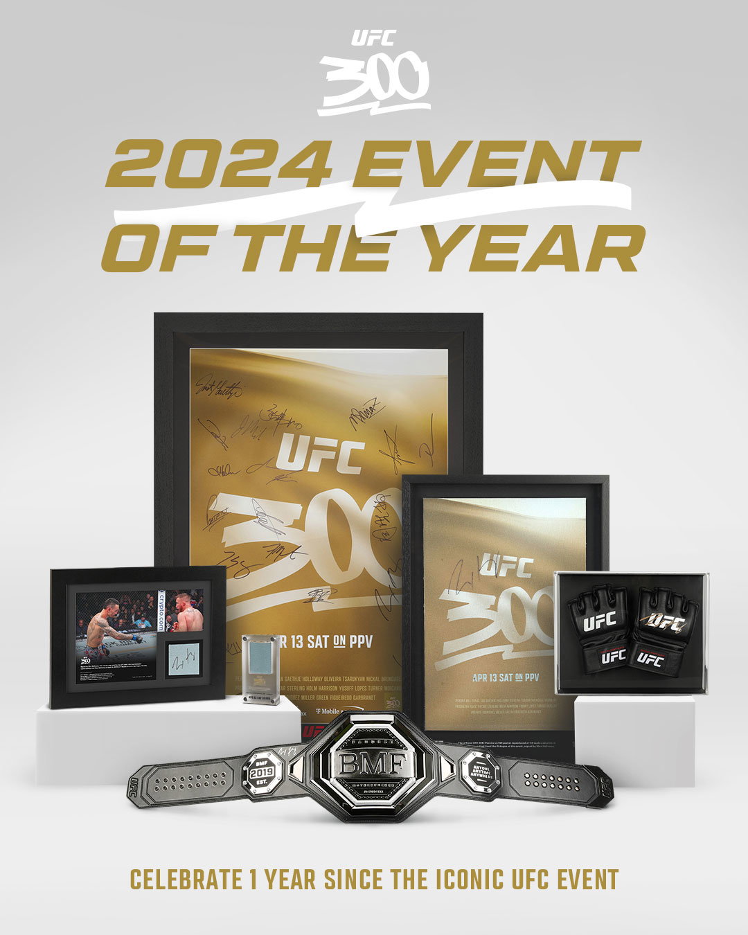 UFC Collectibles: UFC 300 Anniversary Is Here! 💪 | Milled