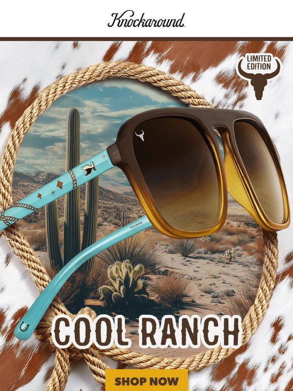 Knockaround: NEW! Limited Edition Cool Ranch 🐄 | Milled