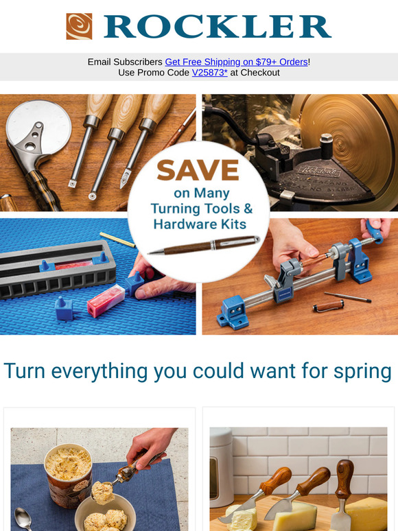 Rockler Woodworking and Hardware Email Newsletters: Shop Sales ...