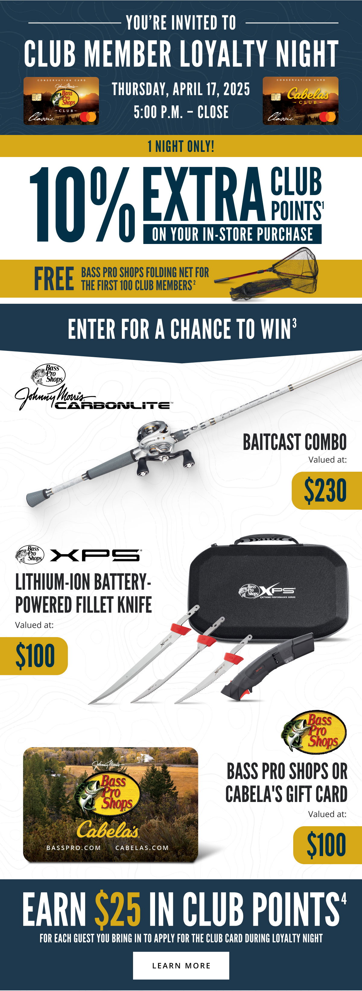 Cabela's: Thursday Is CLUB Member Loyalty Night! | Milled