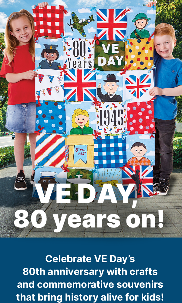 Baker Ross: Celebrate VE Day's 80th anniversary with Baker Ross! | Milled