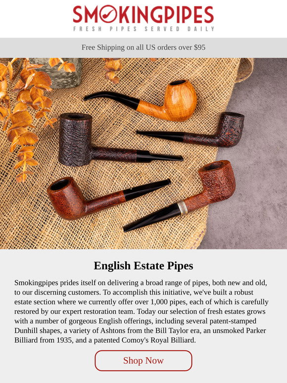 Smokingpipes: English Estate Pipes | Hundreds Available, from Dunhill ...