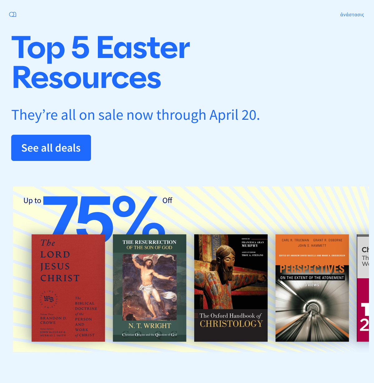 Logos: Our top 5 Easter study resources for you | Milled