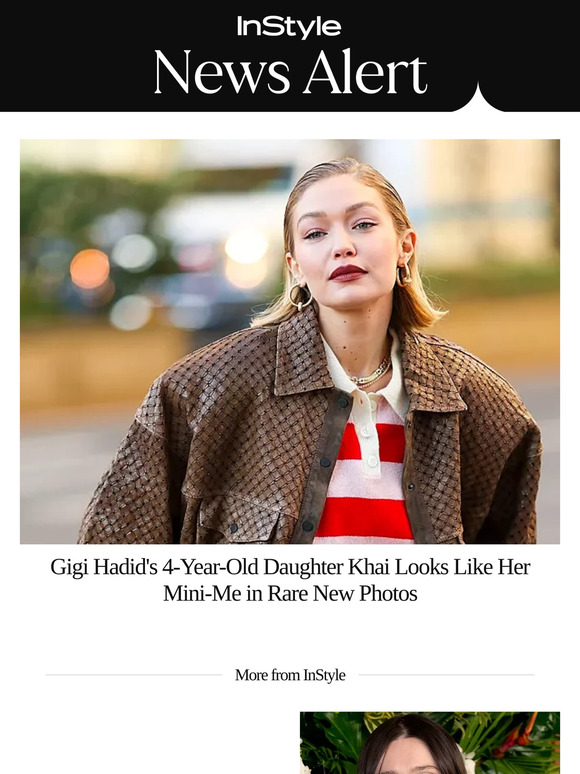 InStyle: Gigi Hadid's daughter looks like her mini-me in rare new photos | Milled