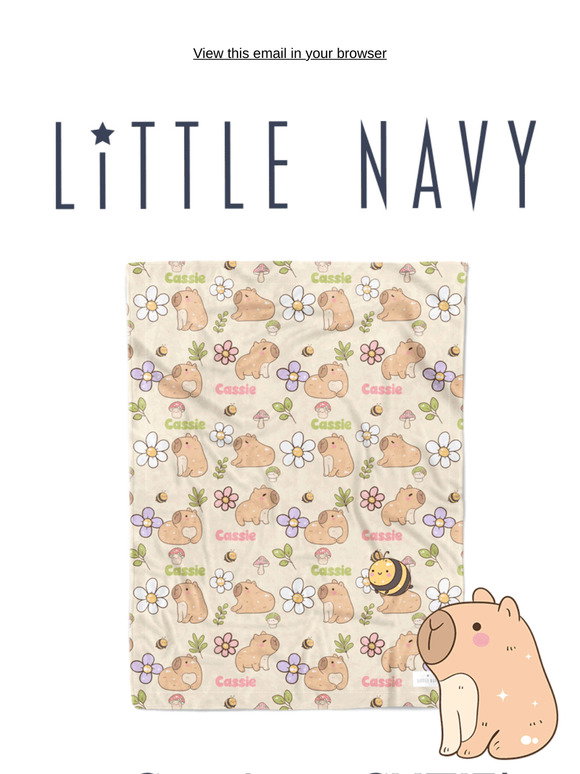Little Navy: New Capybara & Golf Designs Just Dropped! | Milled