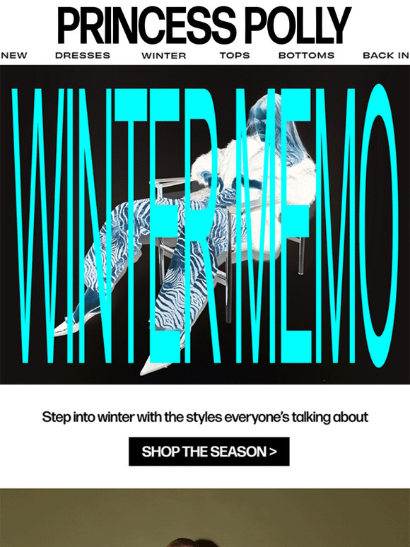 Princess Polly: WINTER MEMO. | Milled