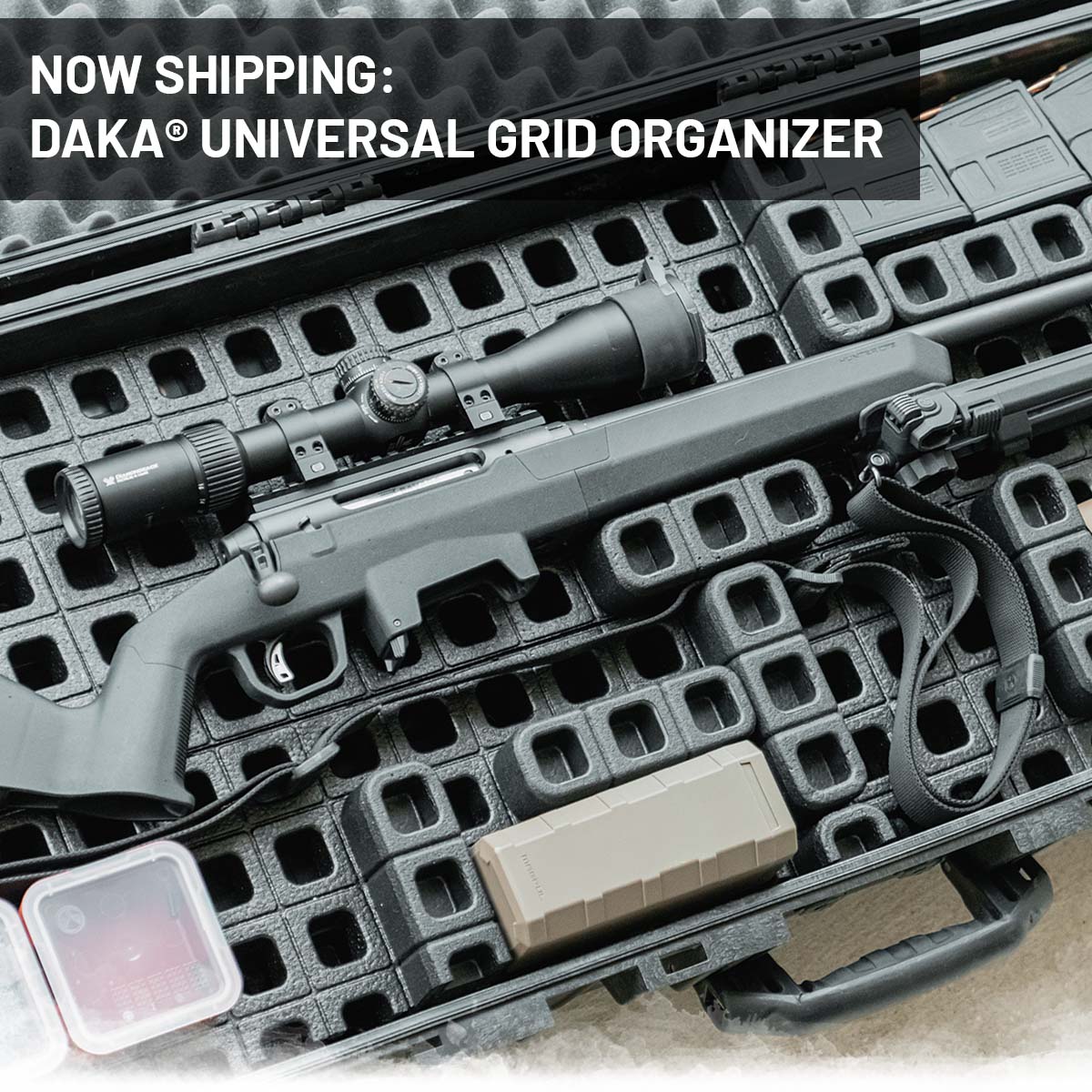 Magpul: Now Shipping - DAKA® Universal GRID Organizer | Milled
