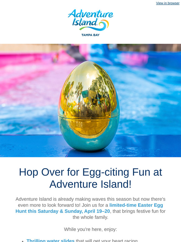 SeaWorld: Egg-cellent Time to Visit Adventure Island! 🐣 | Milled