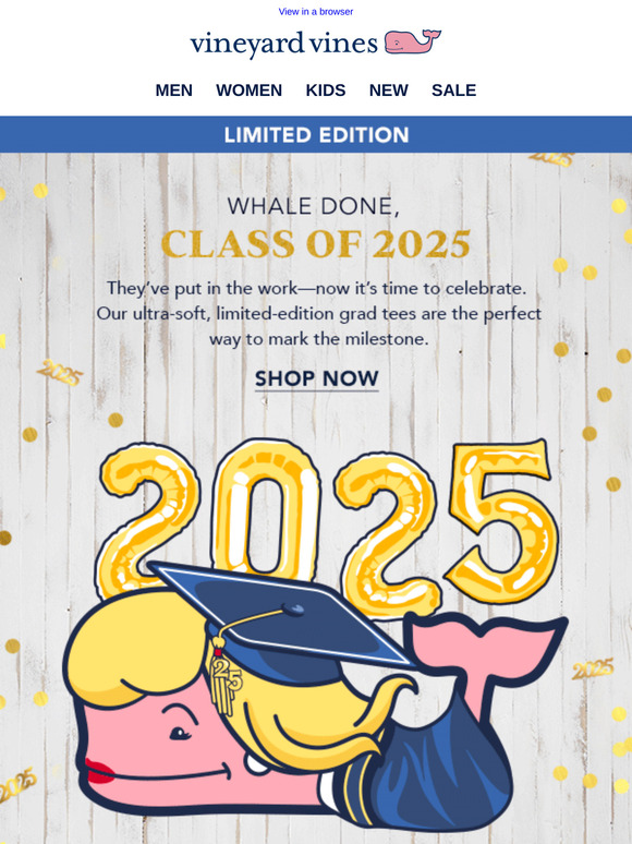 Vineyard Vines: Celebrate The Class Of 2025 🎓🎉 | Milled