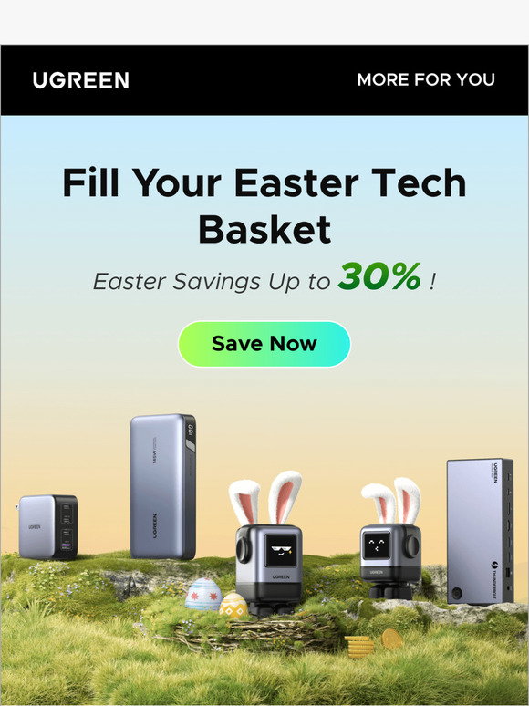 UGREEN: Fill Your Easter Tech Basket😜 | Milled