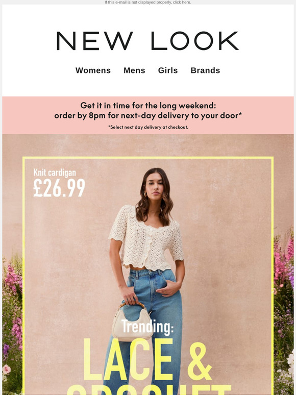 New Look Email Newsletters: Shop Sales, Discounts, and Coupon Codes