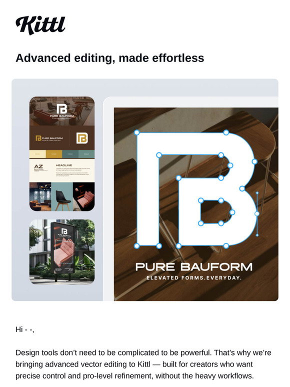 Kittl: Advanced editing, made effortless | Milled