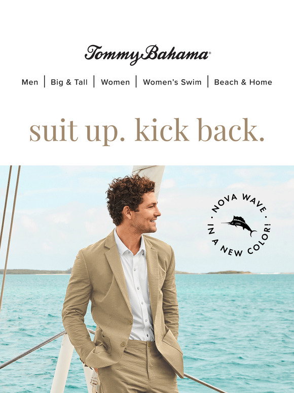 Tommy Bahama: Finally—the Nova Wave Suit Is BACK | Milled