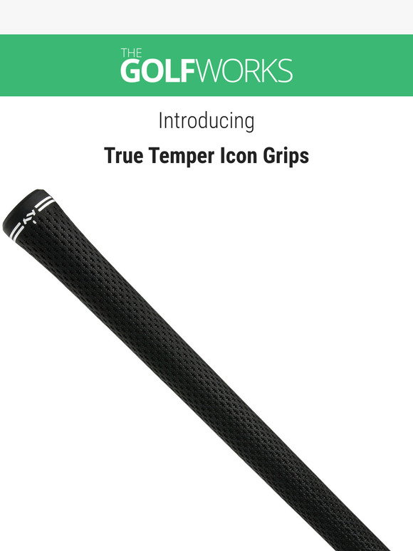 GolfWorks: True Temper Icon Grips Now Available | Milled