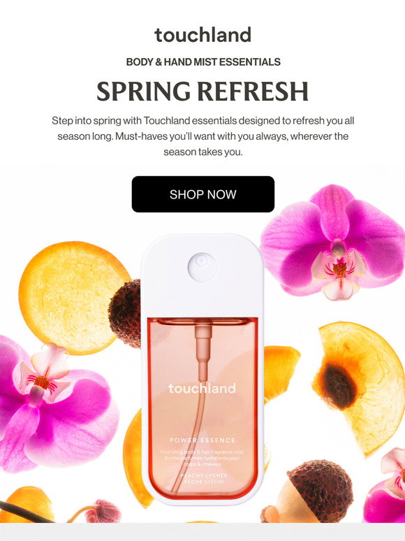 Touchland: Get spring ready with Touchland | Milled