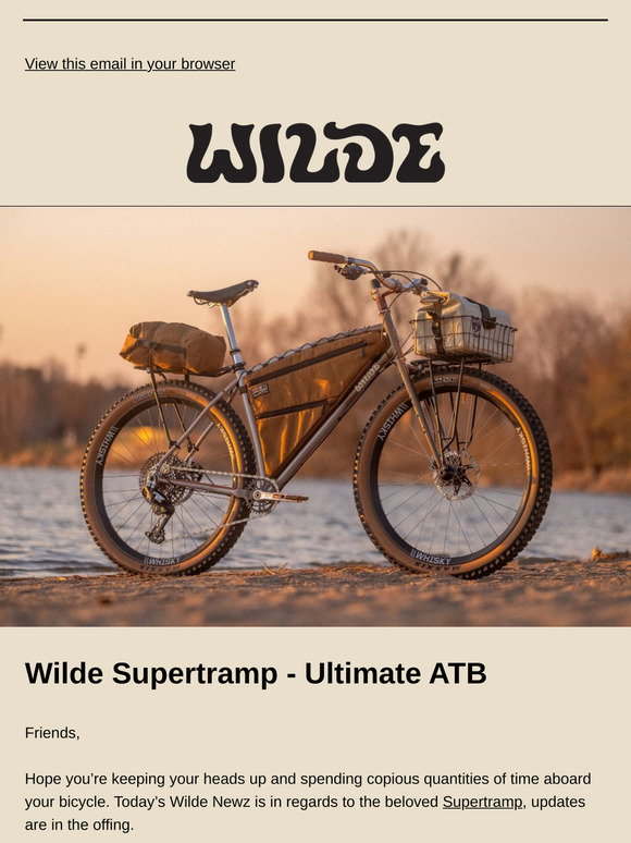 Wilde Bicycle Co.: The New Wilde Supertramp ATB!🔥 | Milled