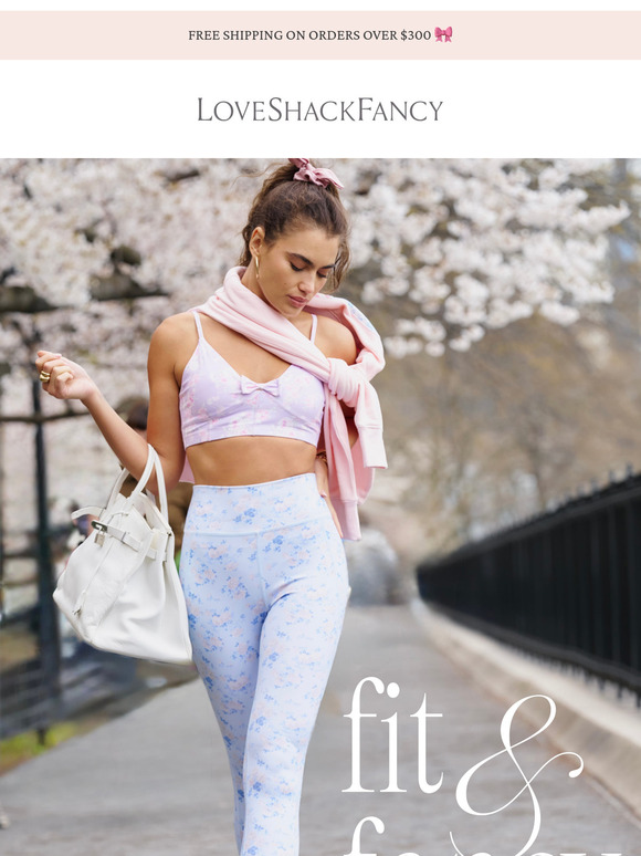 LoveShackFancy: NEW ACTIVE IS HERE | Milled