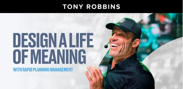 Tony Robbins: Accomplish more with less stress at RPM | Milled