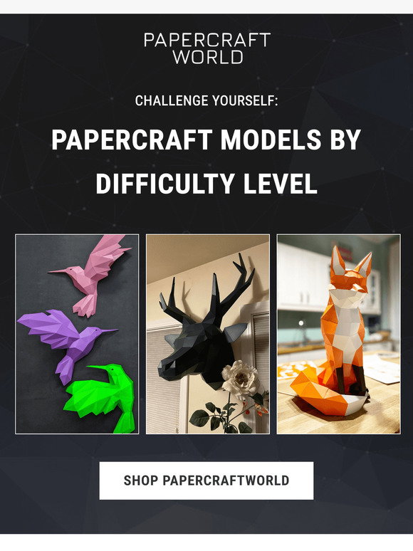 PaperCraft World: Discover Your Papercraft Challenge 📐 | Milled