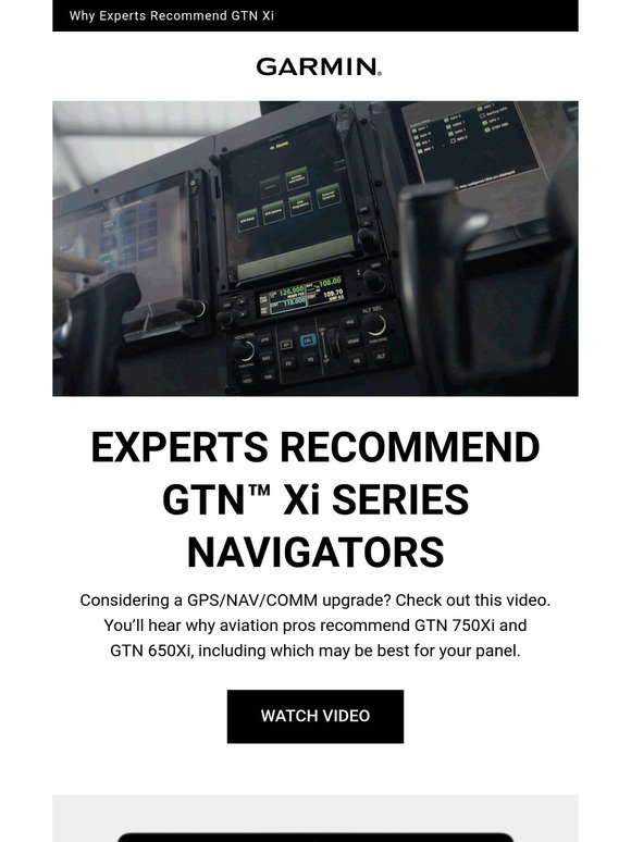 Garmin: Advice On Choosing Your Next GPS/NAV/COMM | Milled